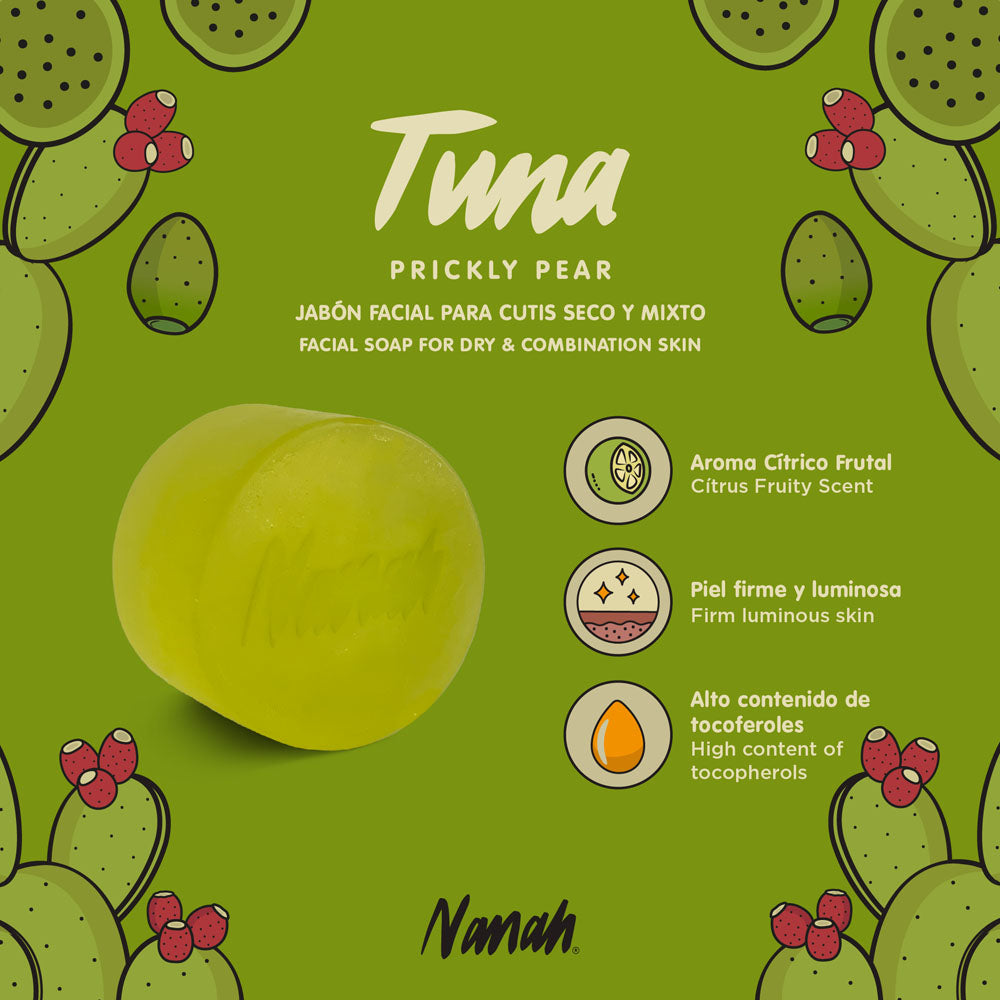 Tuna Facial Soap - Dry and Mixed Skin – NANAH MÉXICO EN SÓLIDO